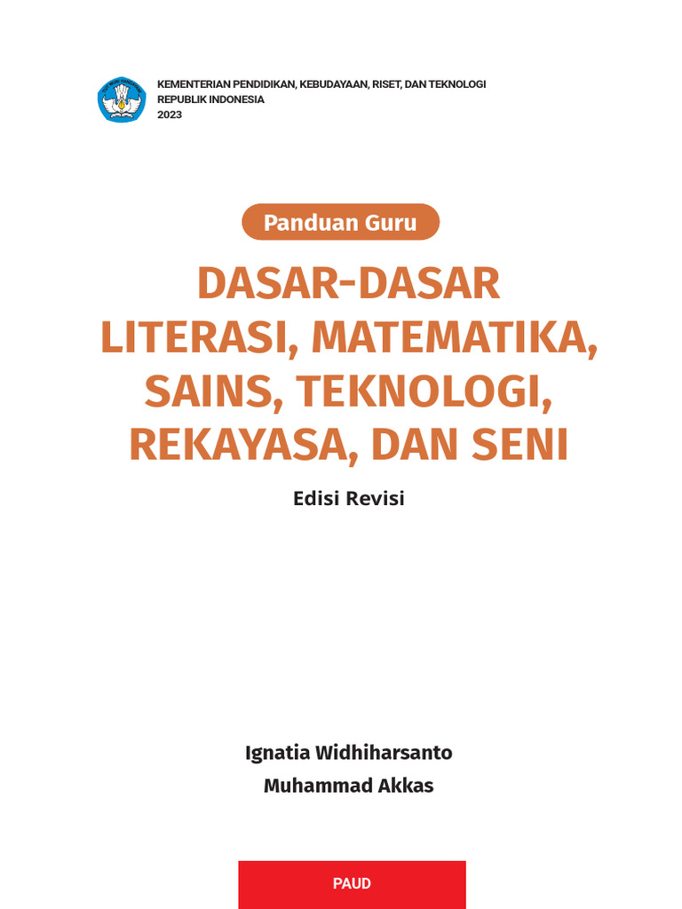 Dasar Dasar LMSTRS BG Paud 2024 | PDF