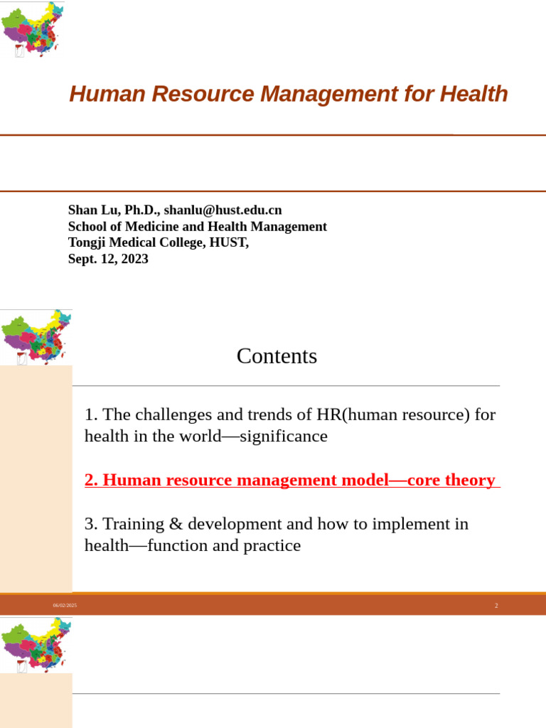02 Human Resource Management in Health Care | PDF | Human Resource ...