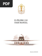 User Manual Efiling NGT | PDF | Login | Online And Offline