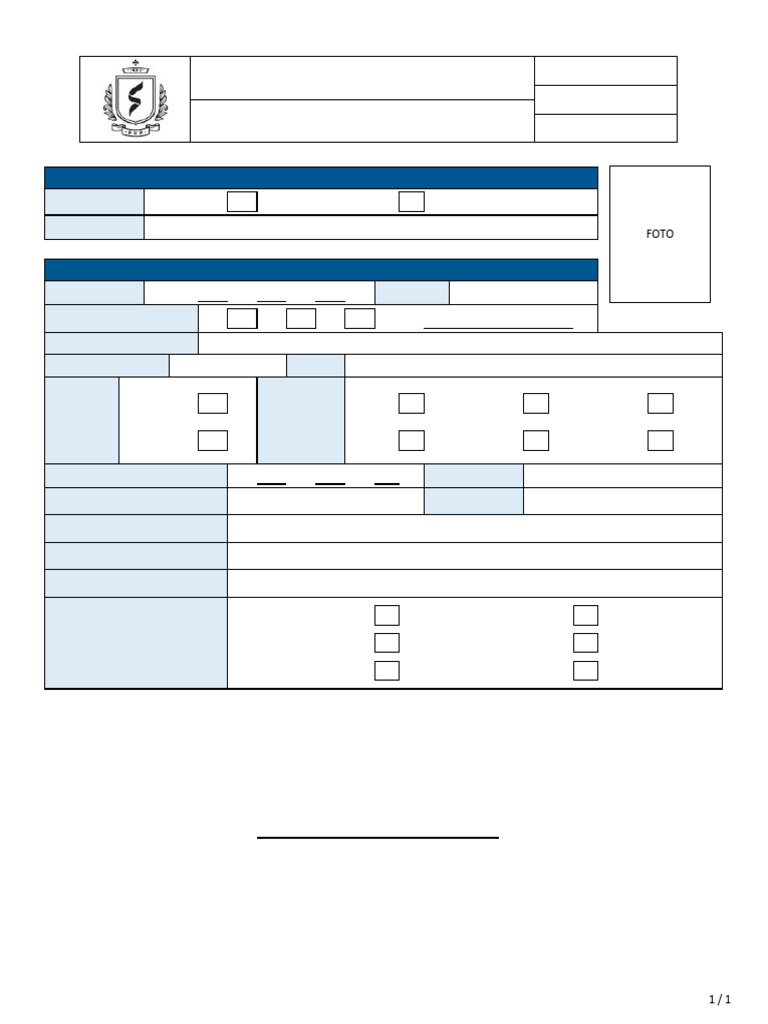 FO-EF-010 Formato Ficha de MatrÃ - Cula V3.1 | PDF