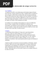 Armoiries de la RDC : Histoire et Signification | PDF