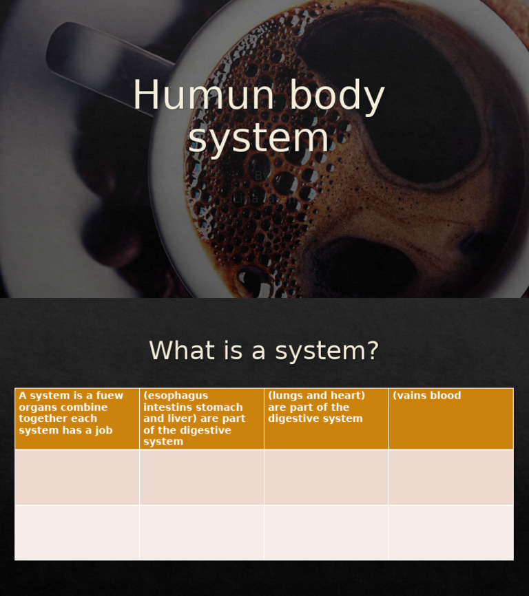 Humun Body System (Autosaved) | PDF