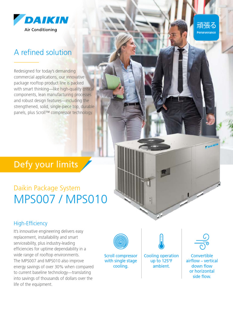 Manual Equipos Paquetes Daikin | PDF | Air Conditioning | Building ...