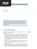 Abbreviations for Production Explained | PDF