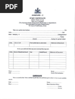 Transfer Certificate | PDF