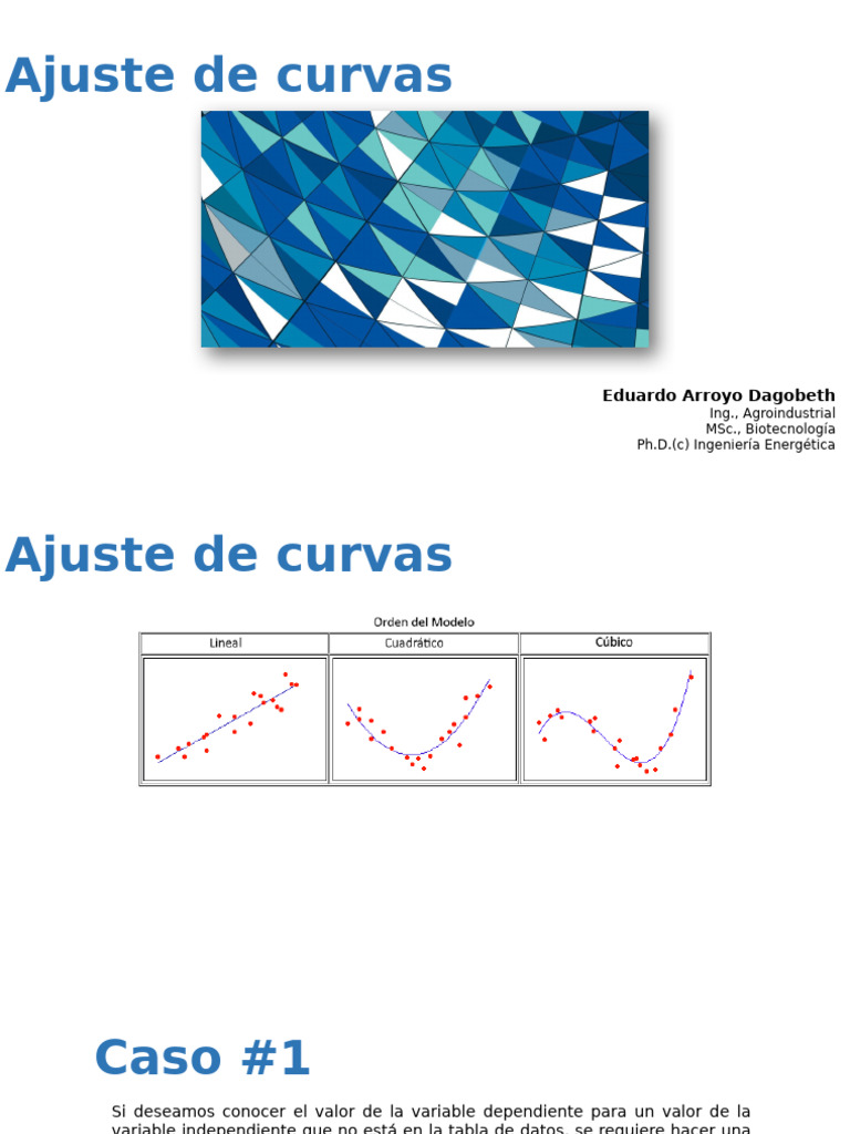 Métodos Numéricos Ajuste de Curvas | PDF | Ecuaciones | Análisis de regresión