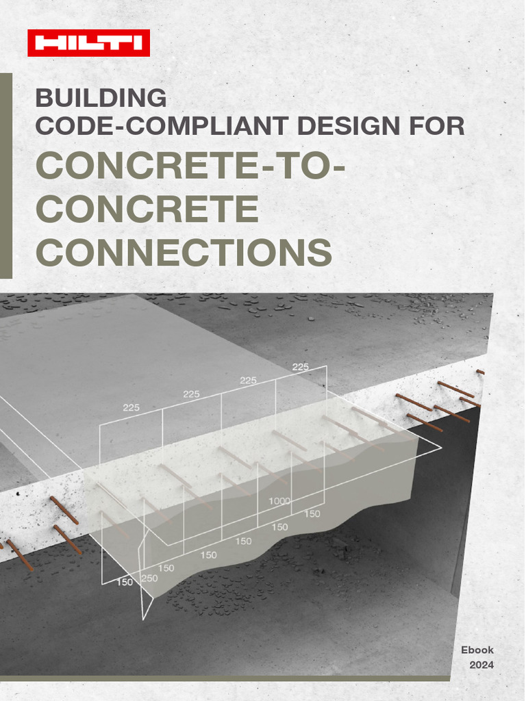 Hilti Concrete-To-Concrete Connection Design Ebook 2024 | PDF ...