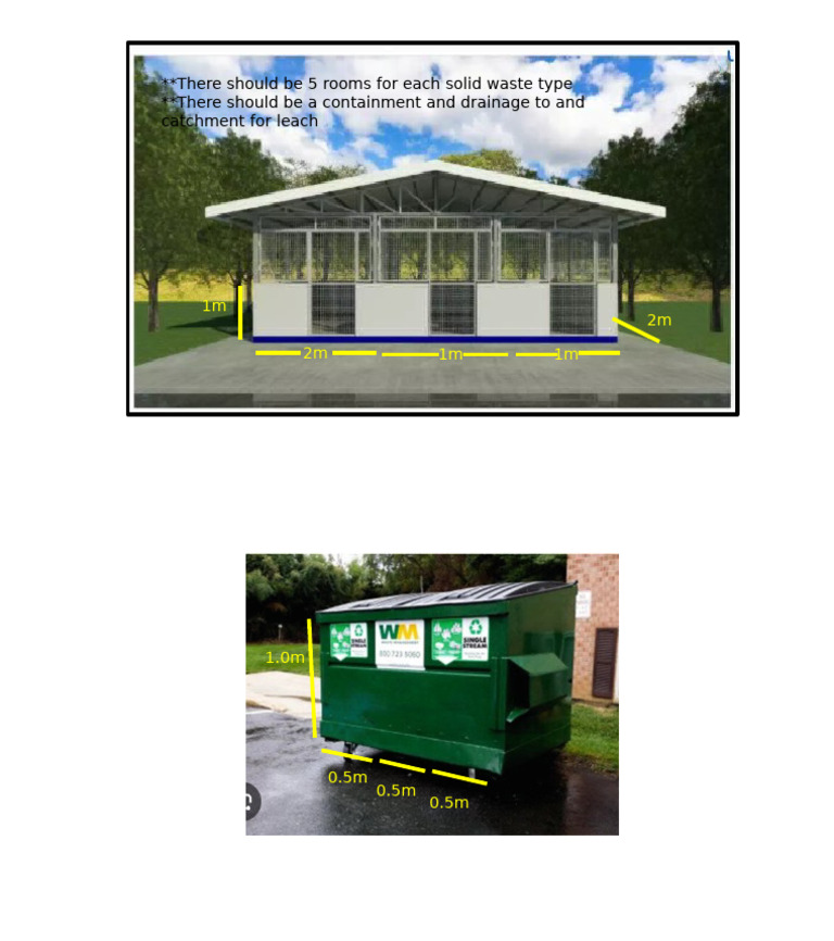 Solid Waste - MRF and Bin Design | PDF