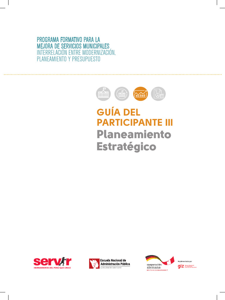 Guía del Participante III Planeamiento Estratégico | PDF | Ciencias Políticas | Economias