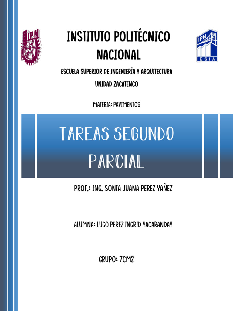 Ingrid Yacaranday Lugo Perez - 7cm2 - Tareas Segundo Parcial | PDF ...