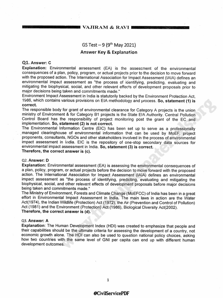 Vajiram CSP21T9S ST ENVI AC | PDF