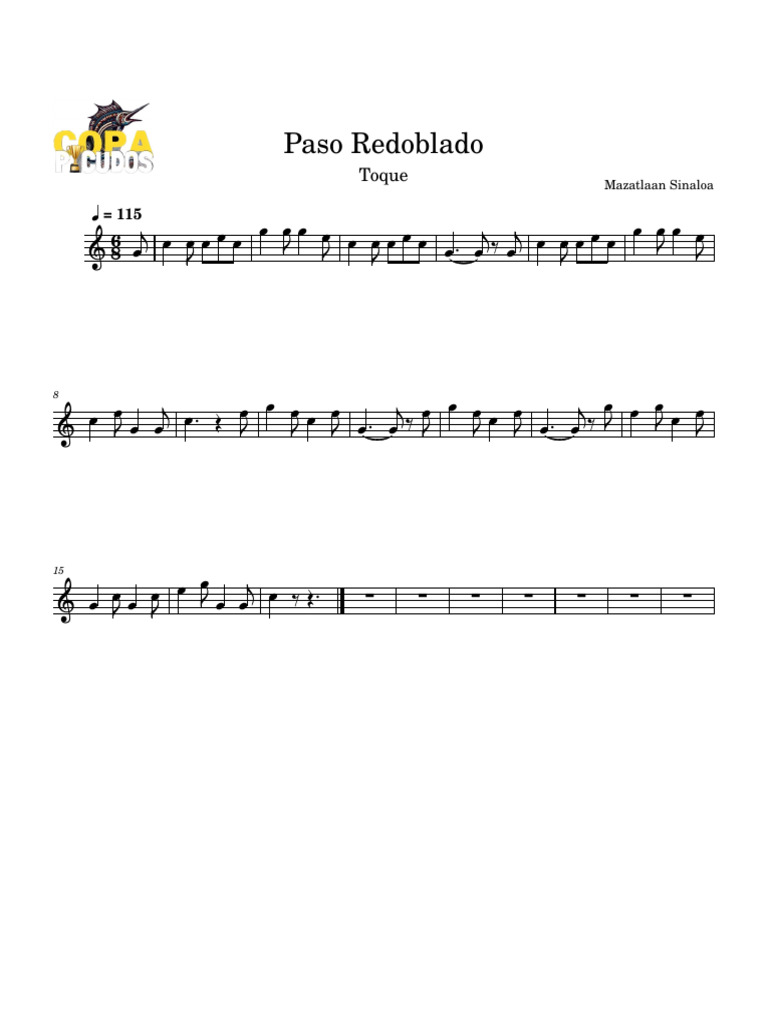 Toque Paso Redoblado | PDF