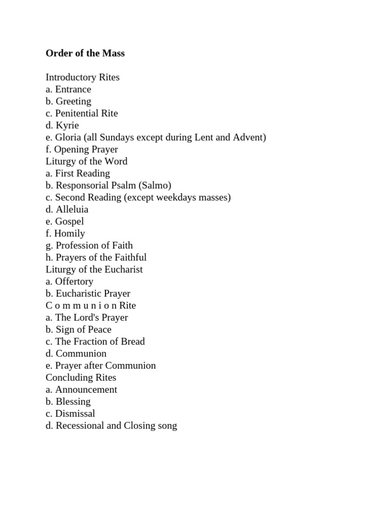 Altar Servers Formation Print | PDF | Liturgical Year | Easter