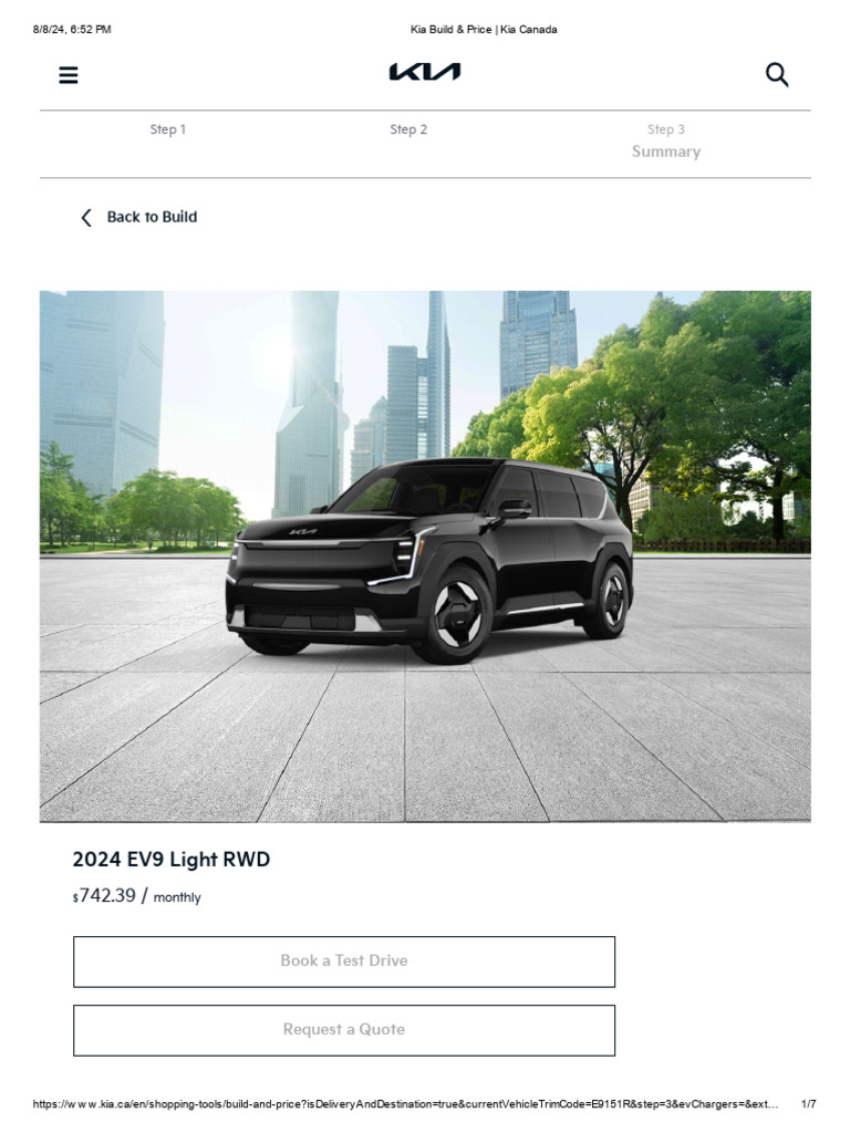 Kia Build & Price - Kia Canada | PDF | Credit Card