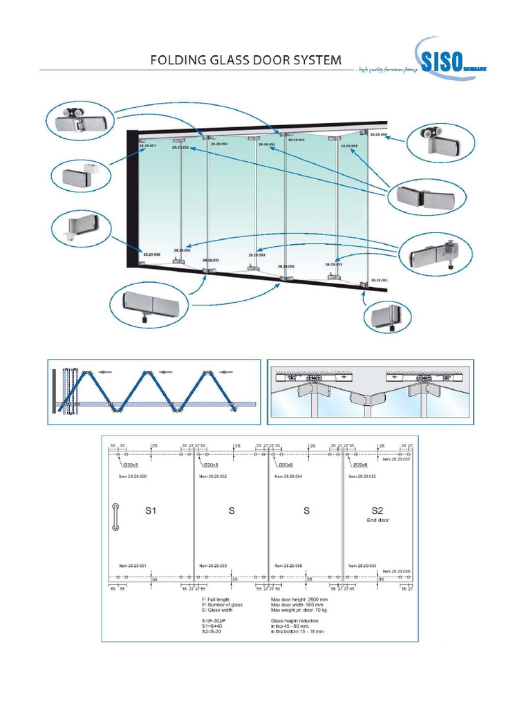 Installation Instruction For Folding Glass System | PDF