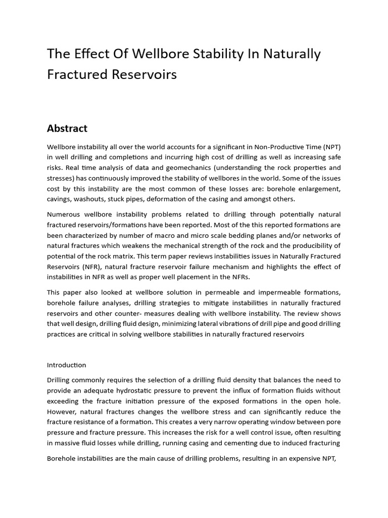 RMS Paper | PDF | Petroleum Reservoir | Oil Well