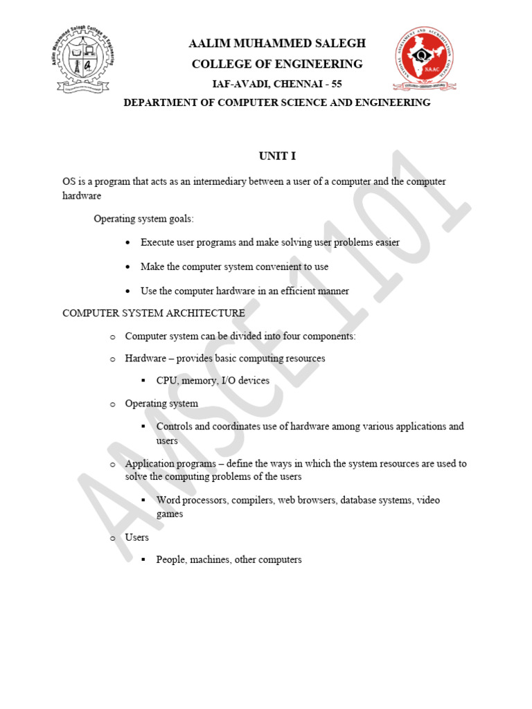 OS | PDF | Operating System | Computer Data Storage