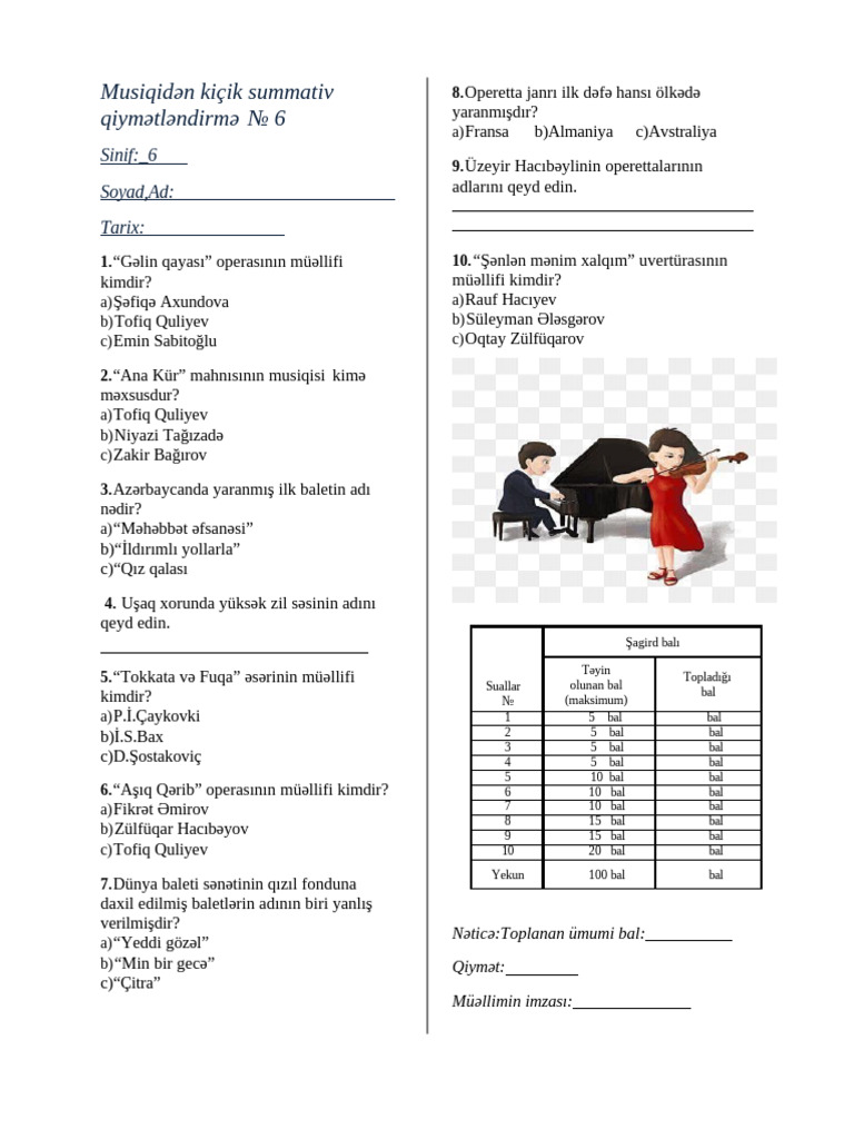 6ci Sinif Ksq6leyla Madatova | PDF