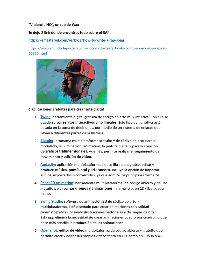 Cómo aprender a rapear eficazmente | PDF | Canciones | Música hip-hop