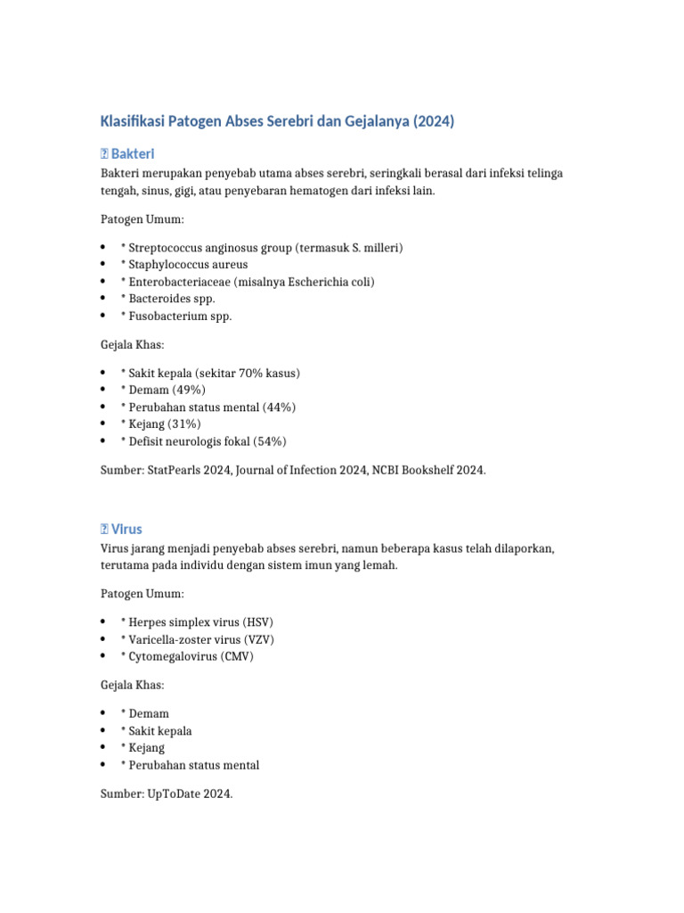 Patogen_Abses_Serebri_2024 (1) | PDF