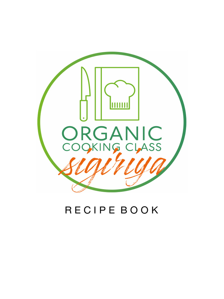 Organic Cooking Class Recipe Book | PDF | Curry | Mustard (Condiment)