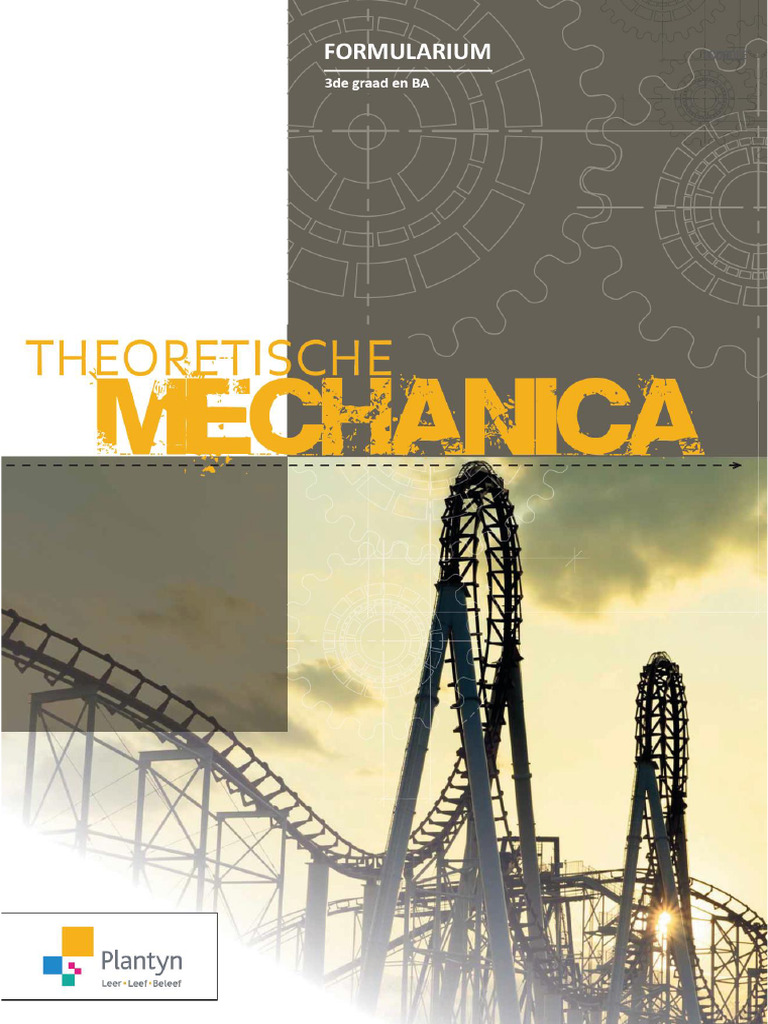 Formularium Mechanica 3de Graad en BA | PDF