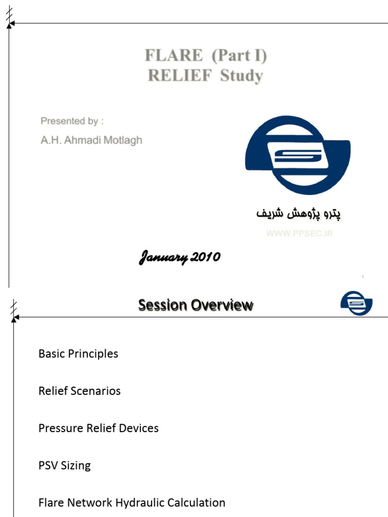 Flare & Relief Systems Design & Sizing | PDF | Pump | Valve
