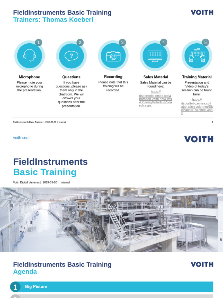 Field Instruments Training Overview | PDF | Valve | Paper