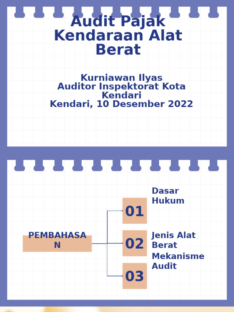 Audit Pajak Kendaraan Alat Berat | PDF