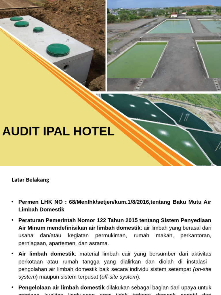 Materi Zoom Audit Ipal Hotel | PDF