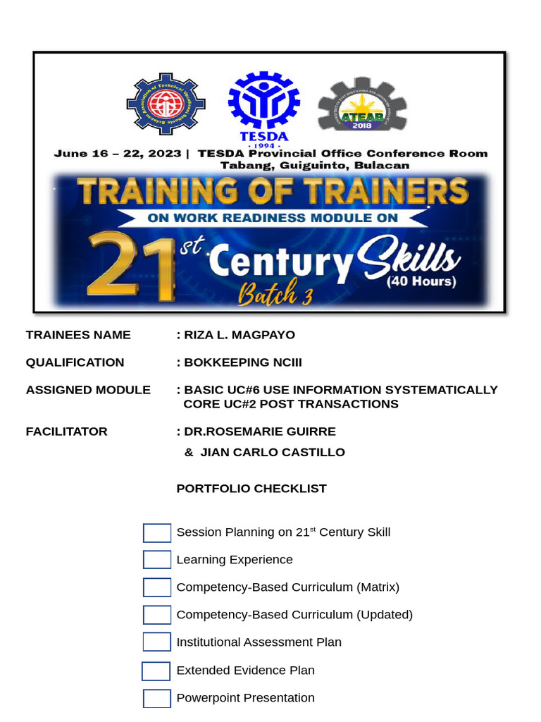 Sample Front Page | PDF