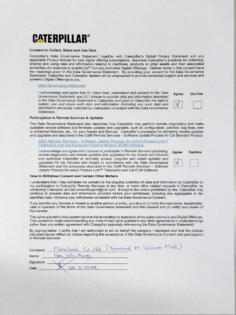 DGS and Remote Flash Consent Form | PDF