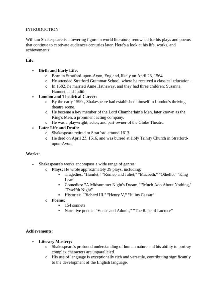 Shakespearean Stagecraft | PDF | William Shakespeare | Theatre