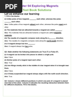 Class 6 ch-4 Exploring Magnets | PDF | Magnet | Magnetism