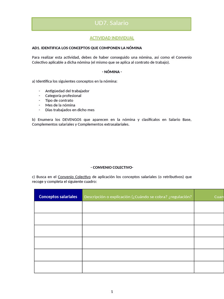 UD7. Actividad Individual | PDF