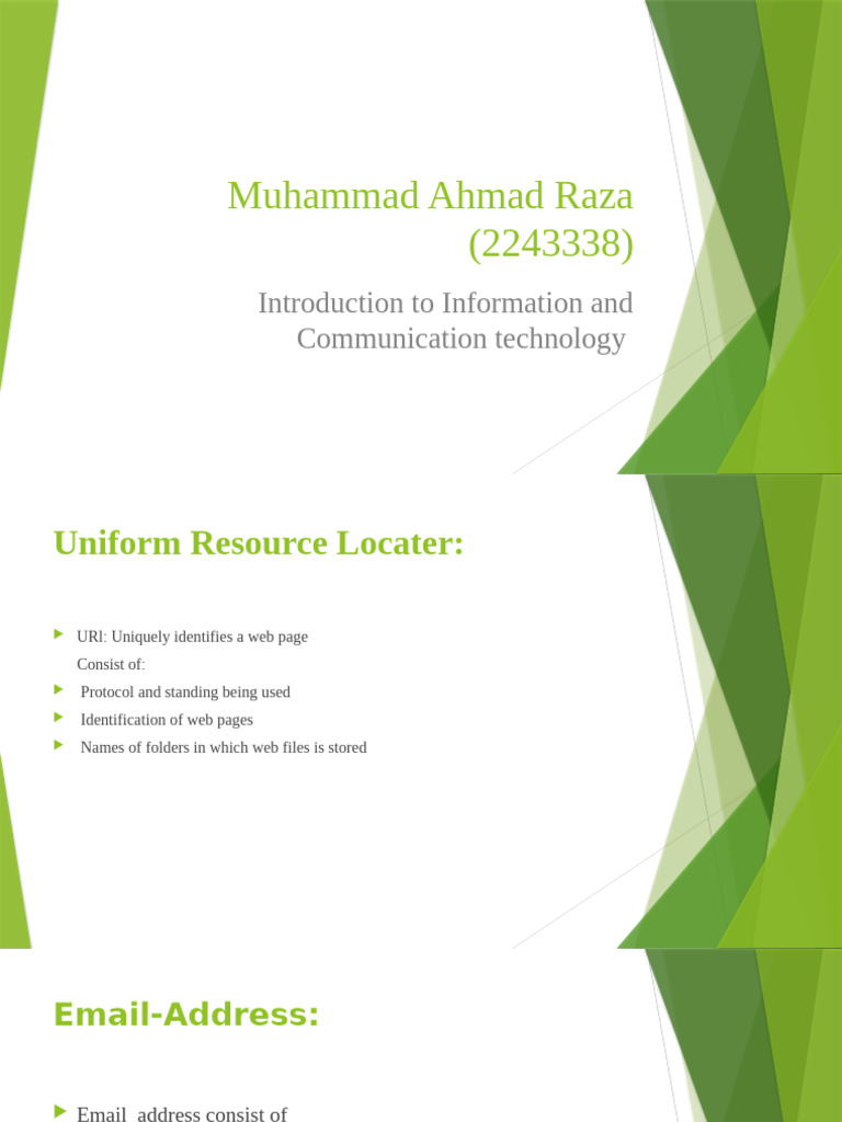 Presentation (5) Ict | PDF