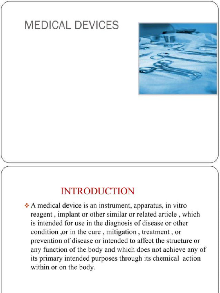 Medical Devices | PDF