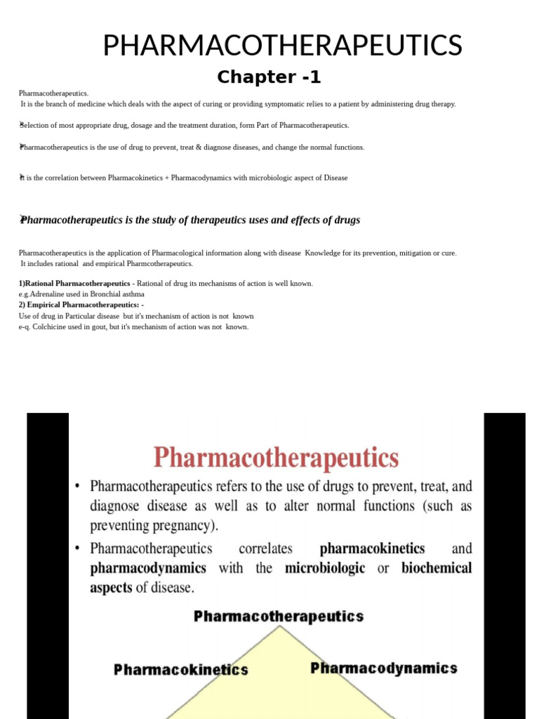 Pharmaco Therapeutics | PDF | Evidence Based Medicine | Pharmacogenomics