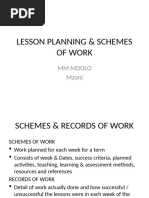 Schemes of Work Template Revised 2025 | PDF