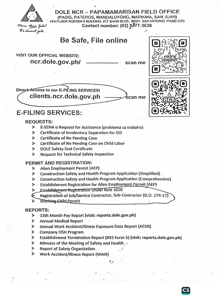 Dole Reportorial Reports | PDF