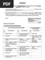 Annexure-I of WBHS Last Updated For OPD Treatment | PDF | Clinical ...