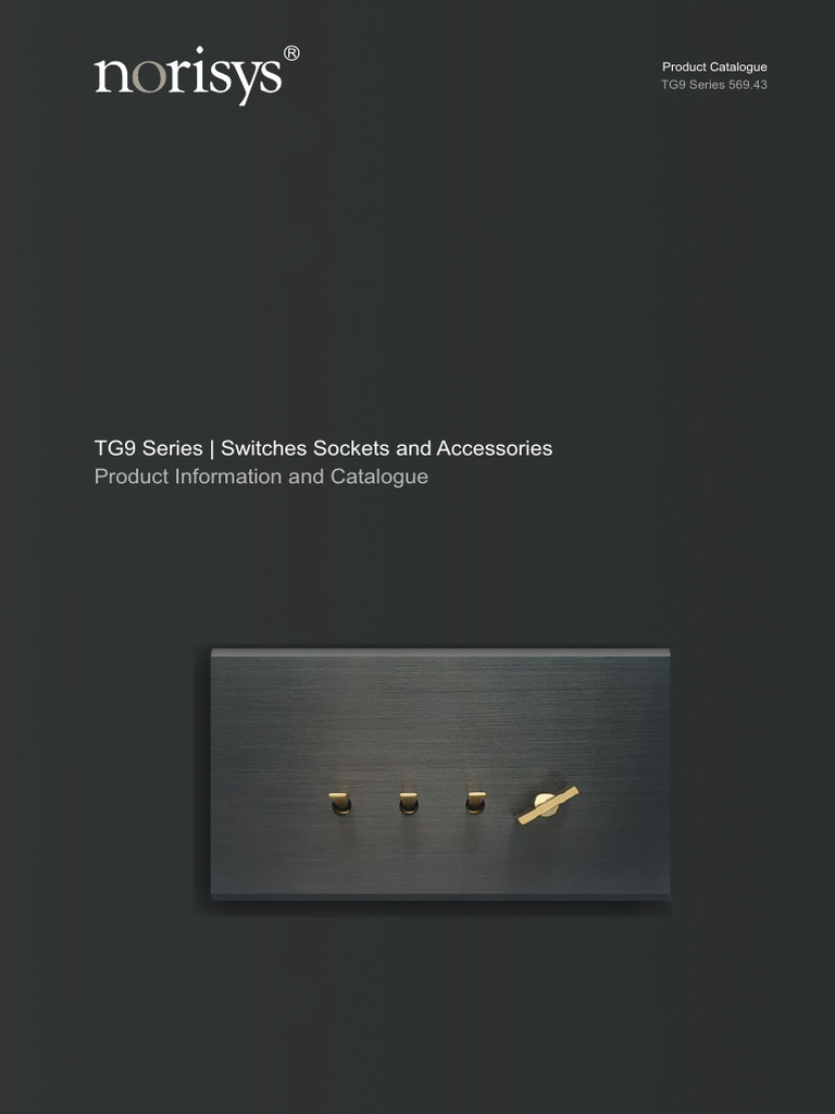 Norisys TG9 Series Switch Catalogue | PDF