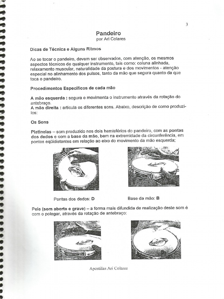 Pandeiro Ari Colares | PDF