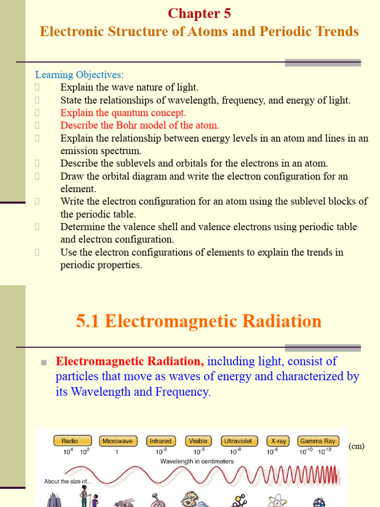 Atomic Structure and Periodic Trends Explained | PDF | Atomic Orbital ...