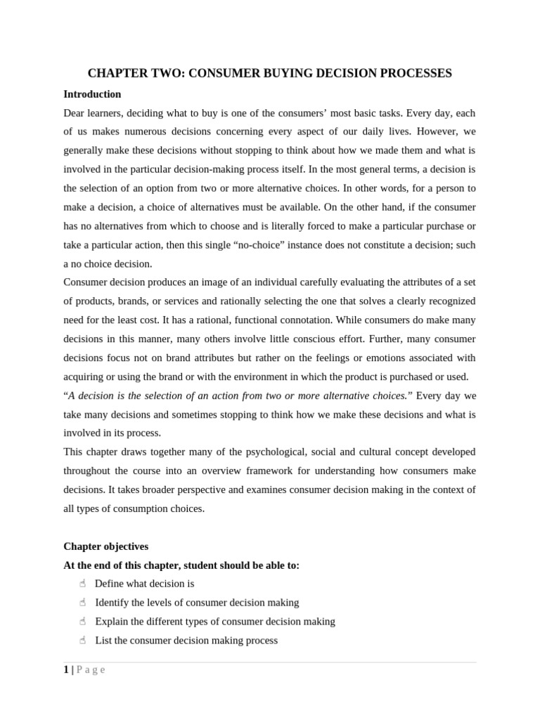 Consumer Br Chapter Two | PDF | Brand | Procurement