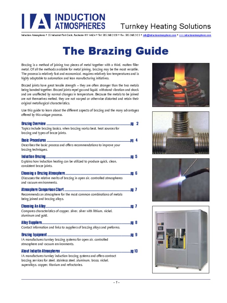 Brazing Guide | PDF