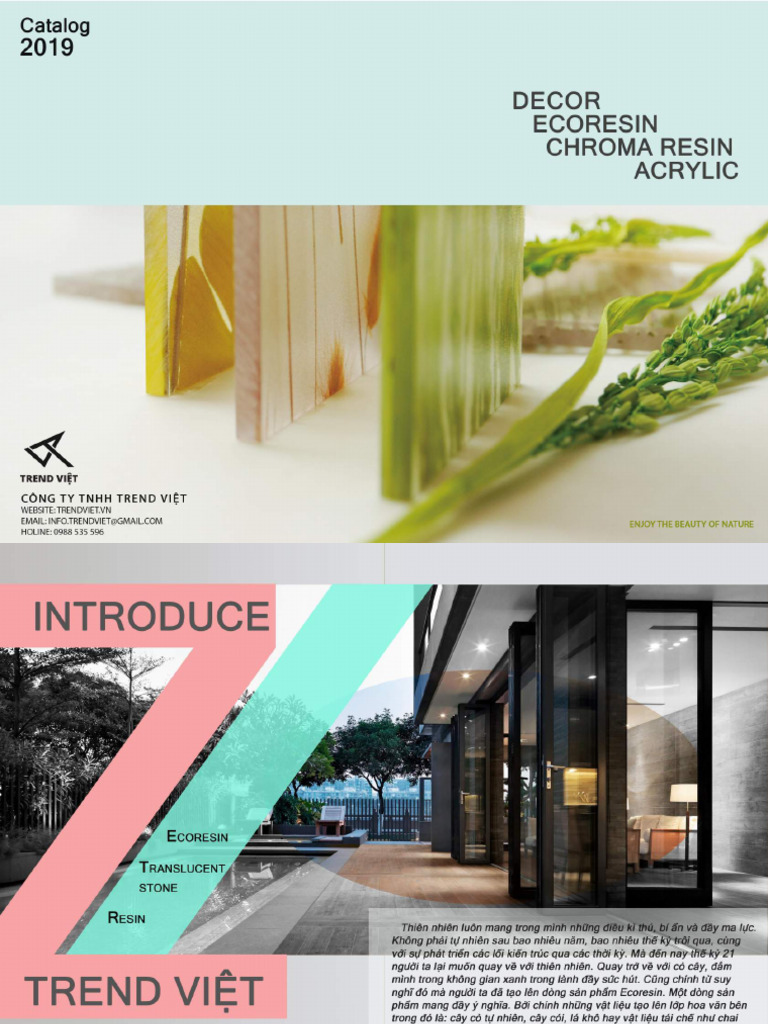 @2019 Trend Viet Catalog Resin | PDF