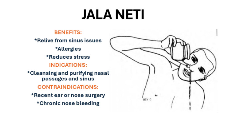 Jala Neti: Sinus Relief Benefits | PDF