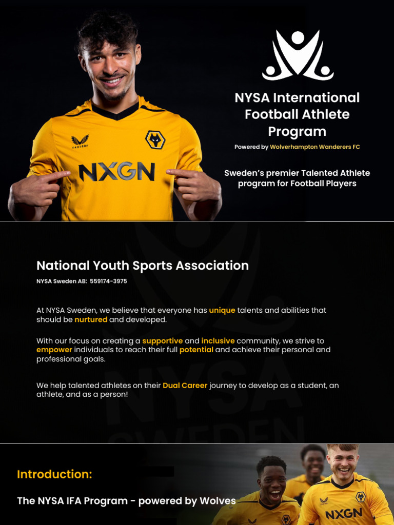 NYSA X Wolves Program 2025 | PDF | Sweden