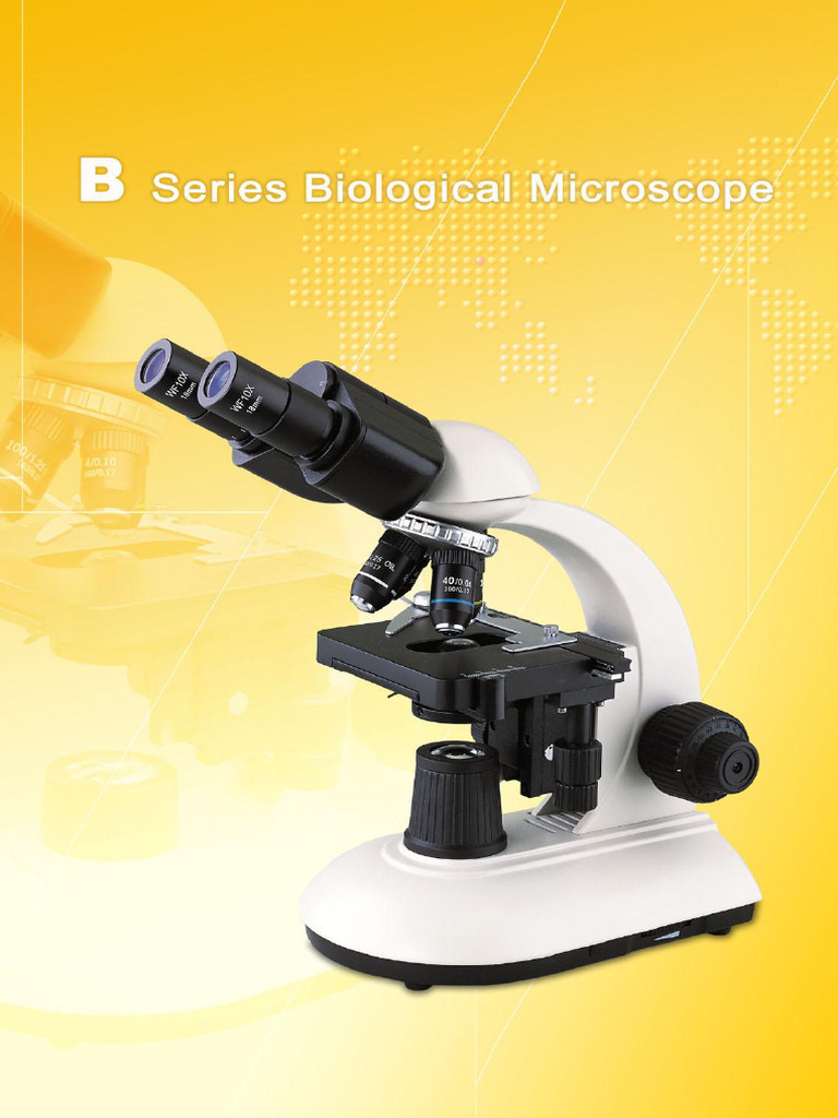 1.17 B Series Biological Microscope Brochure 204 | PDF | Laboratory ...